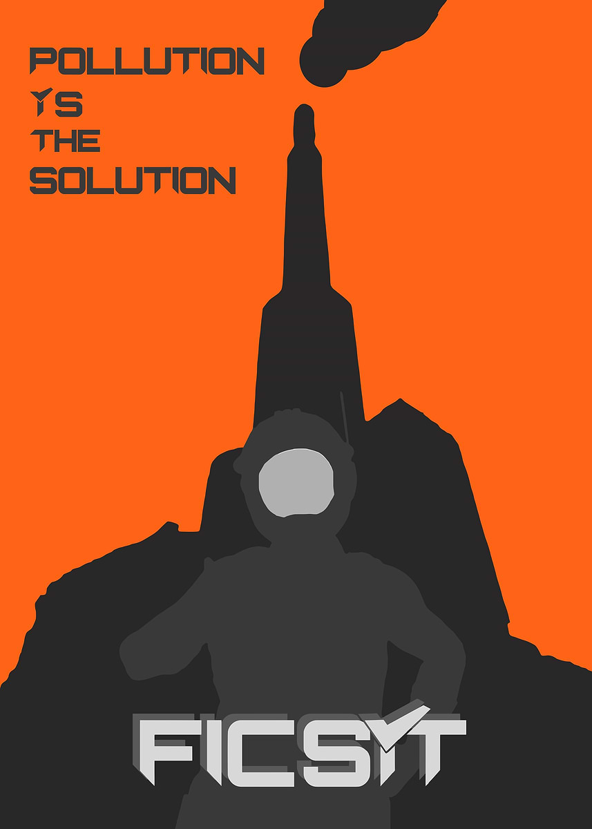 'Satisfactory Game Poster' Poster, picture, metal print, paint by ...
