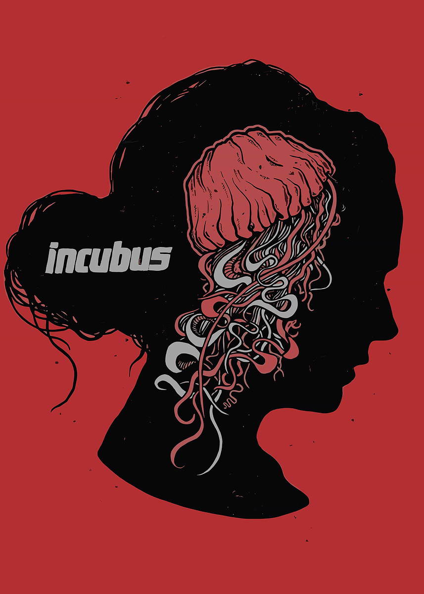 'Incubus Album Art: Woman and Jellyfish' Poster, picture, metal print ...