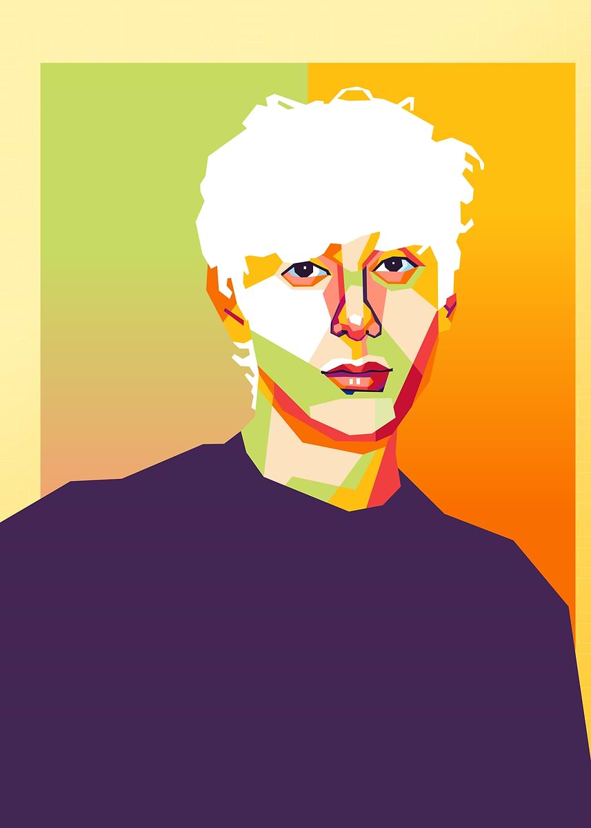 'Jvke golden hour' Poster, picture, metal print, paint by Agus Kuncoro ...