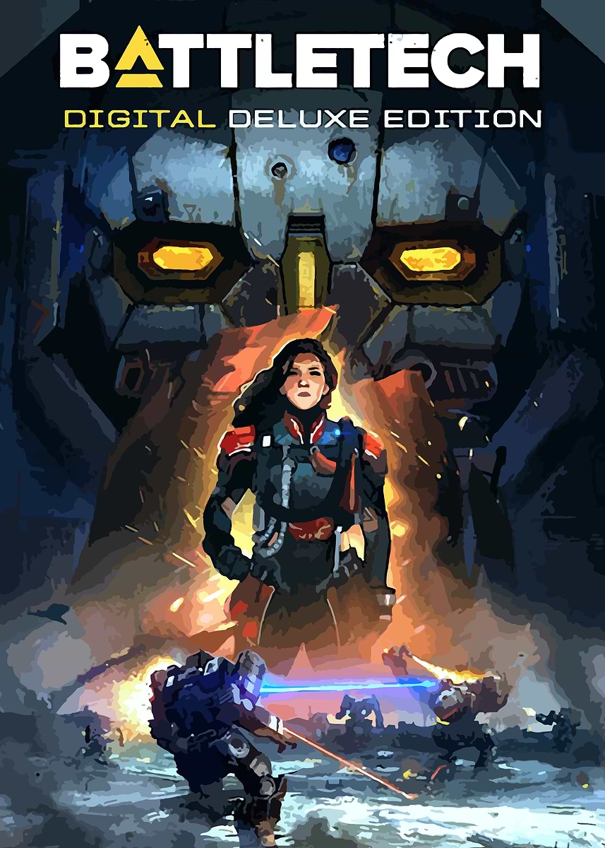'Battletech Digital Deluxe Edition Cover Art' Poster, picture, metal ...
