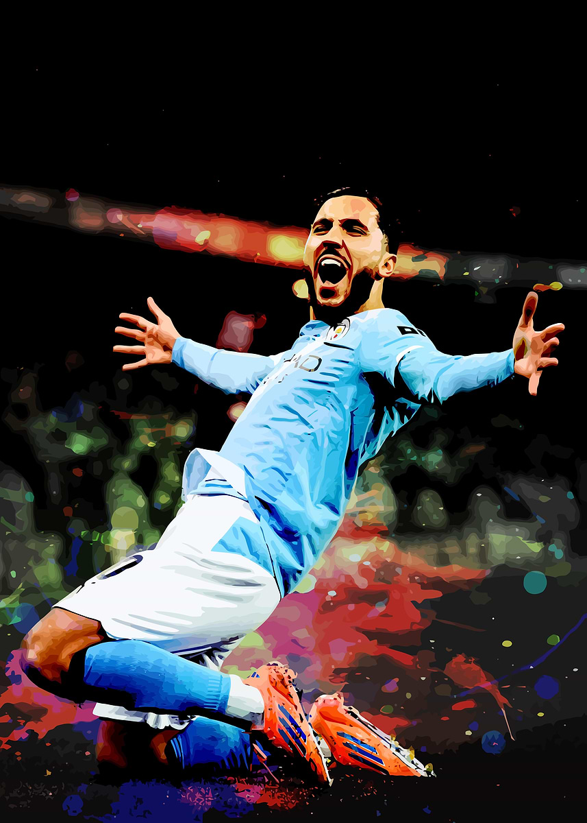 'Rayan 10 Celebration Art' Poster, picture, metal print, paint by ...
