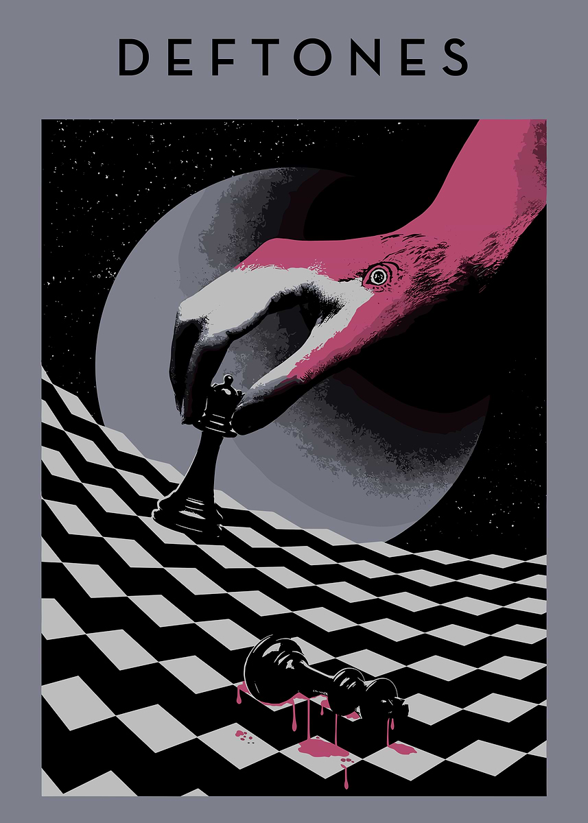 'Deftones Album Cover Art' Poster, picture, metal print, paint by Best ...