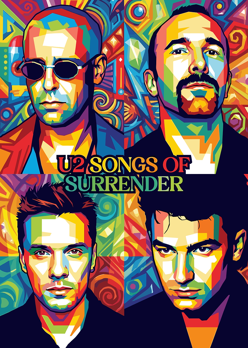 'U2 Songs of Surrender Album Art' Poster, picture, metal print, paint ...