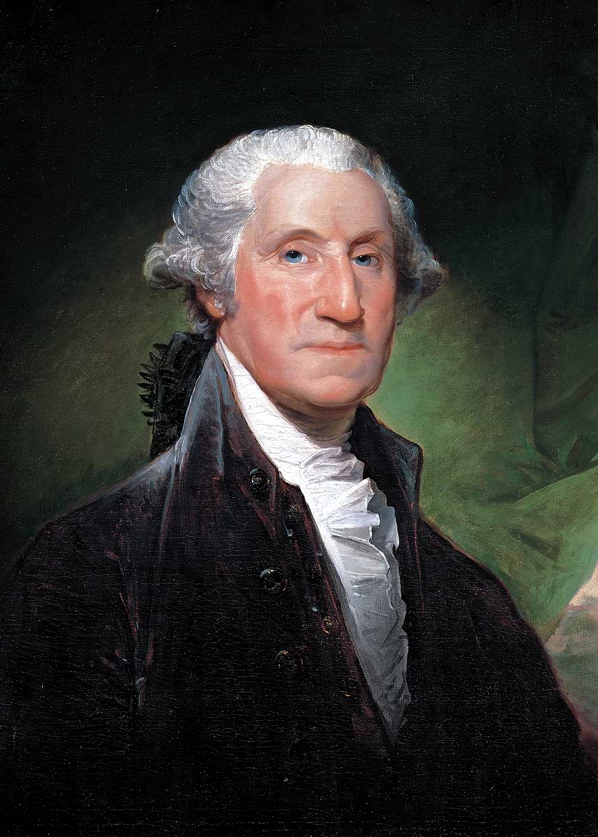 'George Washington Portrait Painting' Poster, picture, metal print ...