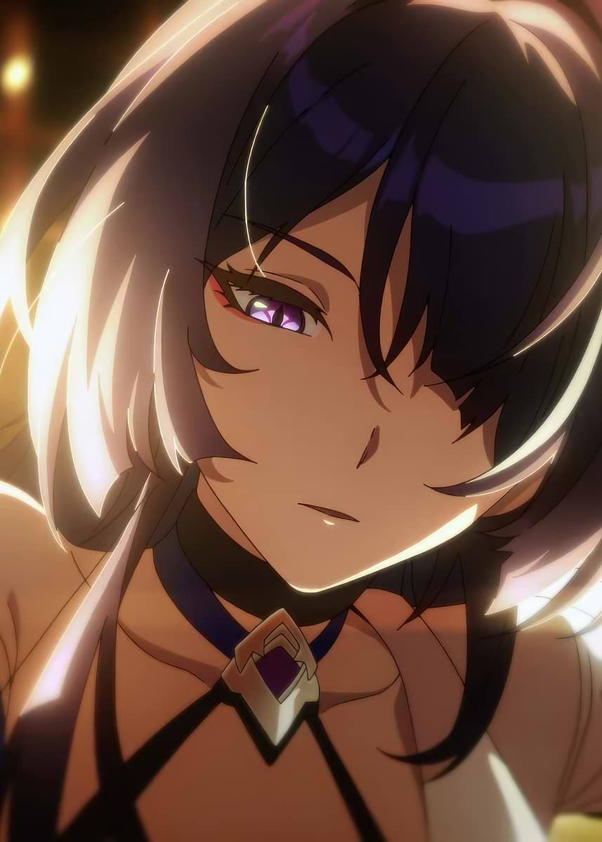 'Honkai Star Rail Acheron' Poster, picture, metal print, paint by Kuro ...