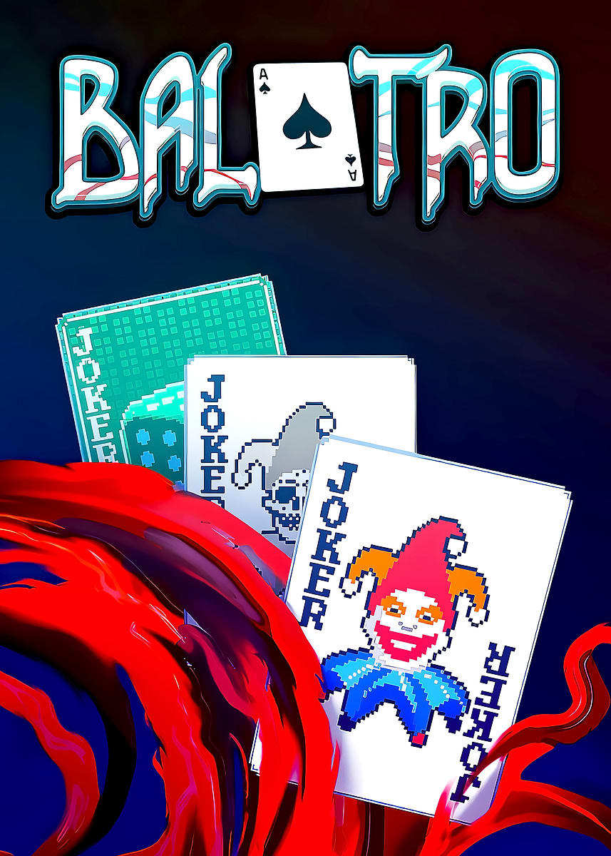 'Balatro Game Art ' Poster, picture, metal print, paint by ARUNIKA ...