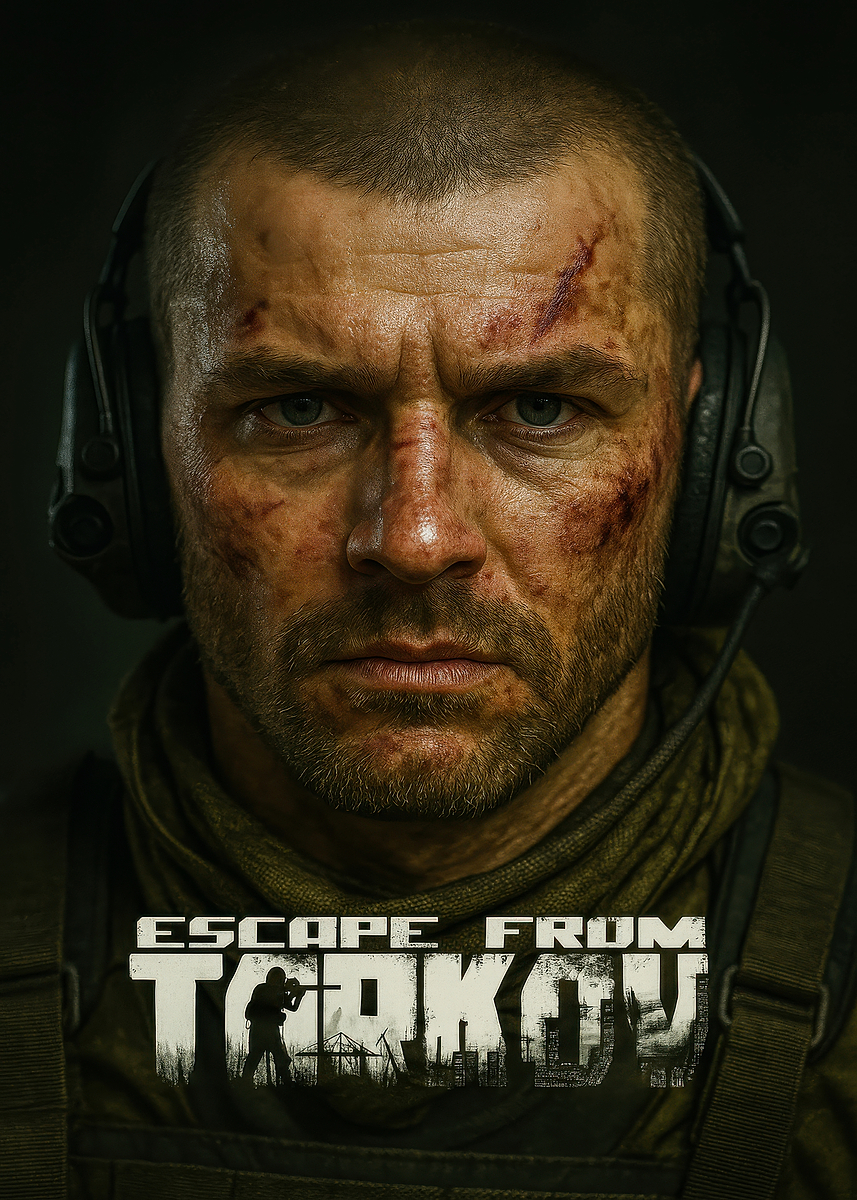 'Escape From Tarkov Character Portrait' Poster, picture, metal print ...