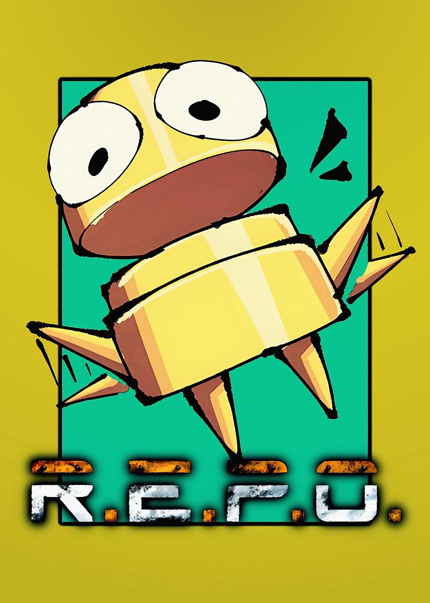 'Repo Character Illustration' Poster, picture, metal print, paint by ...