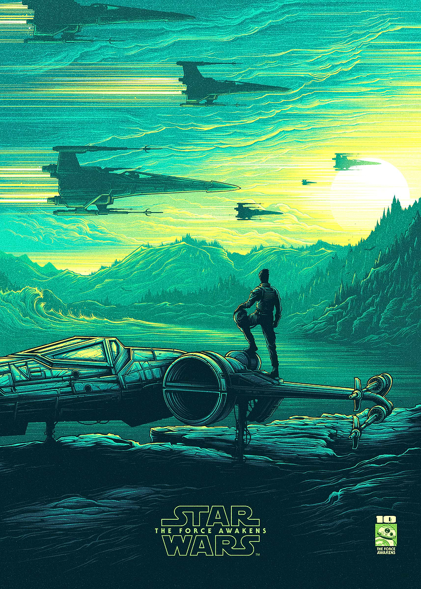 'The Force Awakens: Starkiller Base' Poster, picture, metal print ...