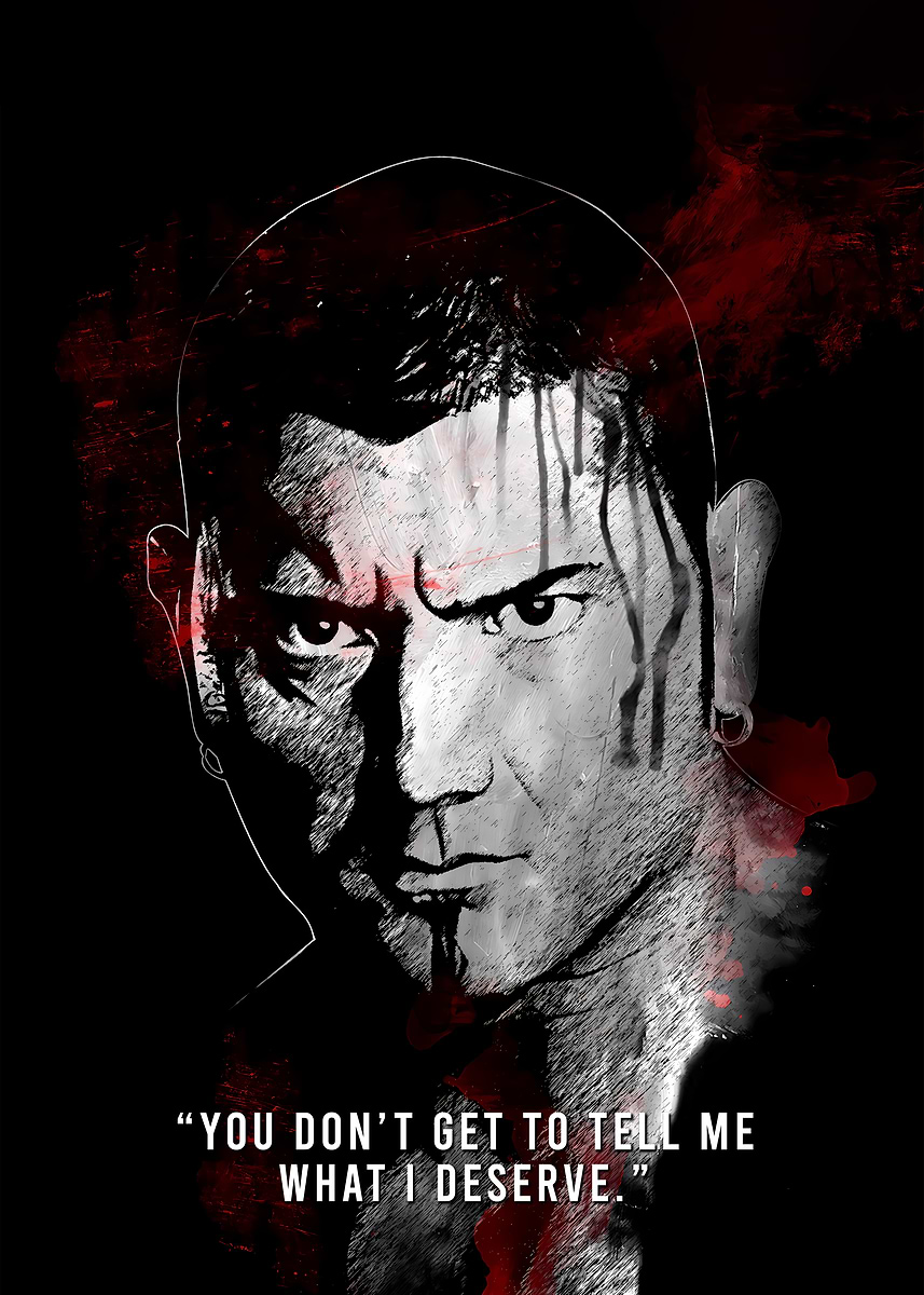 'Batista Portrait with Quote' Poster, picture, metal print, paint by ...