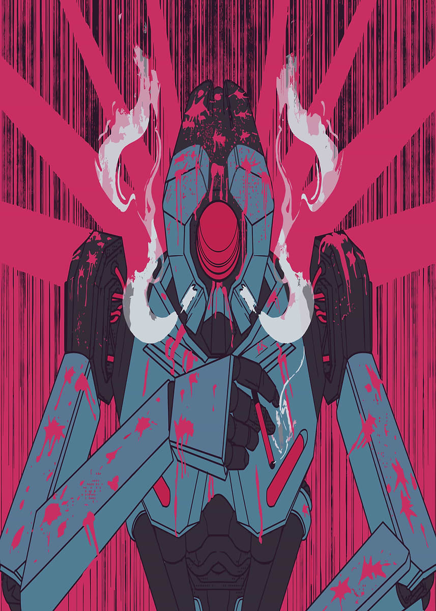 'Ultrakill V1' Poster, picture, metal print, paint by lim5 | Displate
