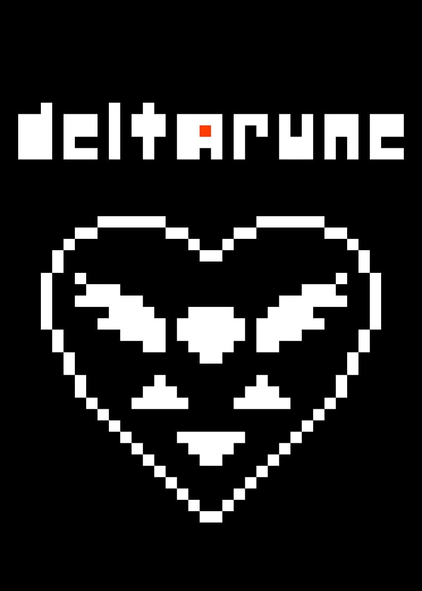 'Deltarune Pixel Art' Poster, picture, metal print, paint by PICTURE ...