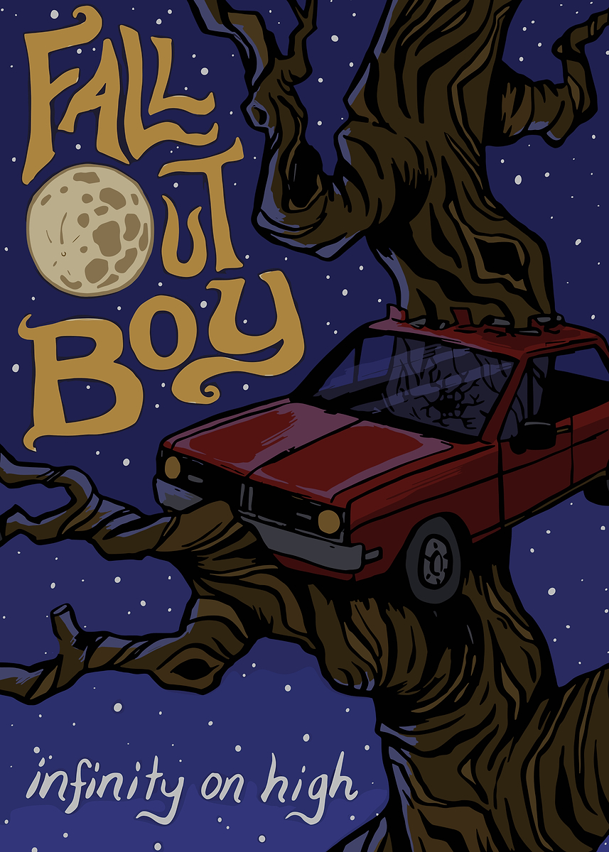 'Fall Out Boy - Infinity on High' Poster, picture, metal print, paint ...