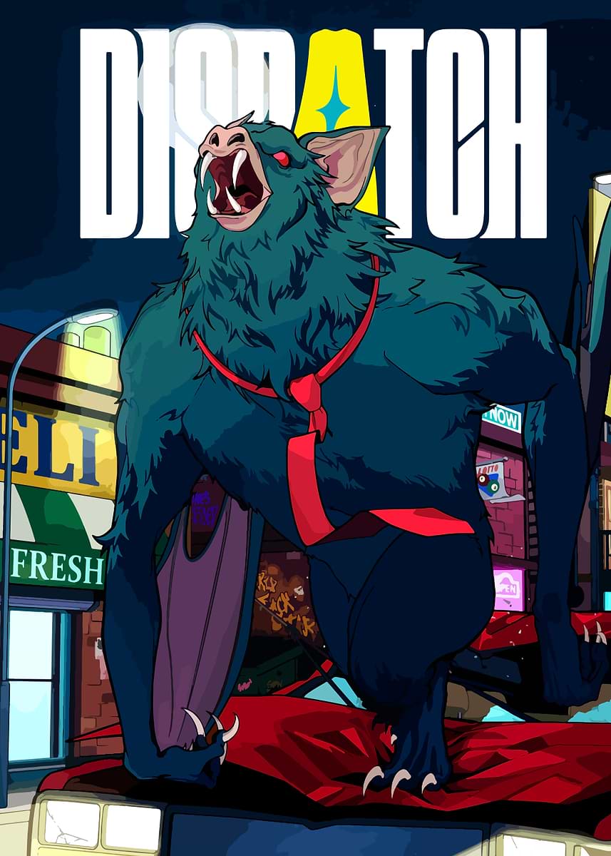 'Dispatch Comic Cover Art' Poster, picture, metal print, paint by ...