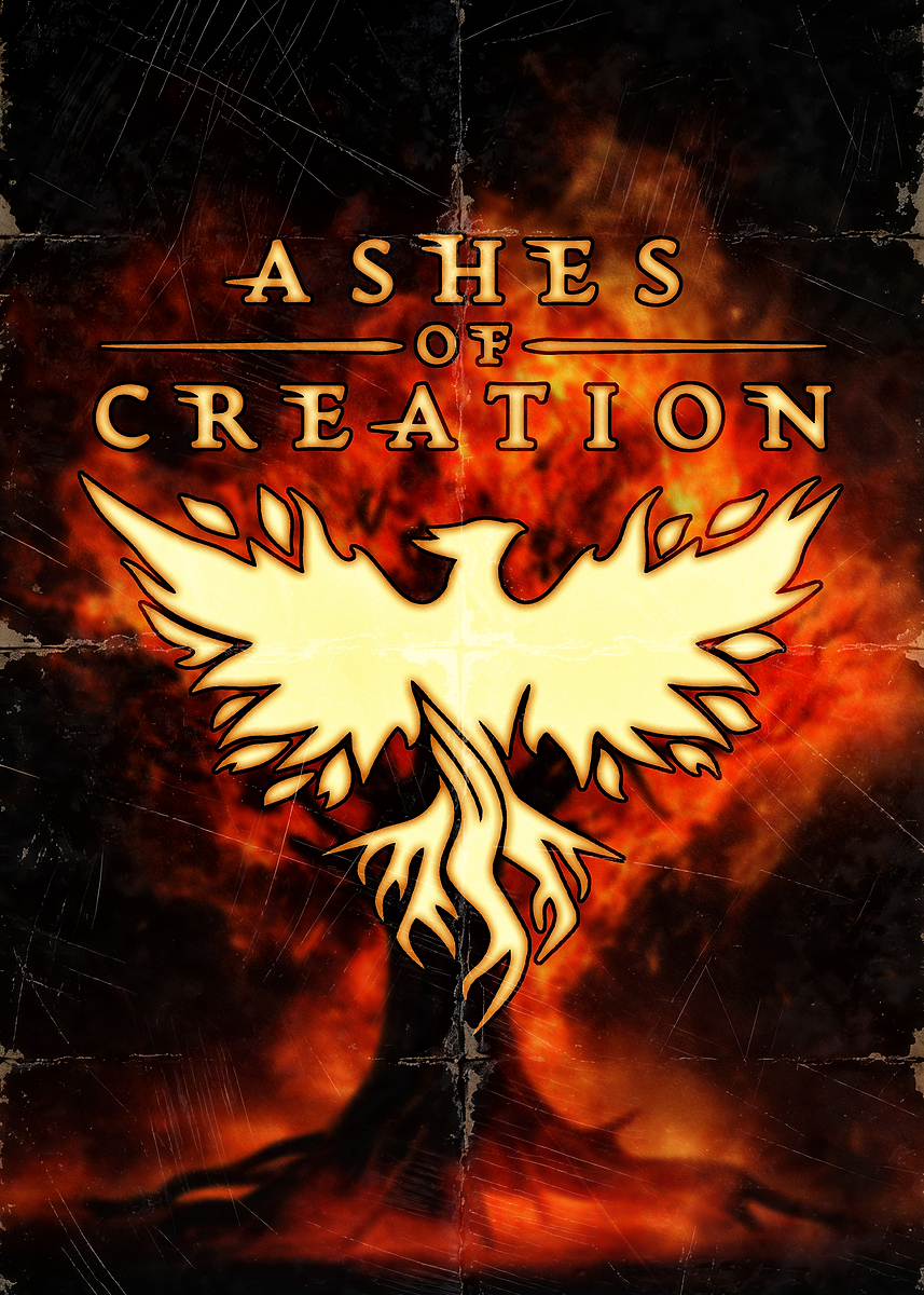 'Ashes of Creation Phoenix Logo' Poster, picture, metal print, paint by ...