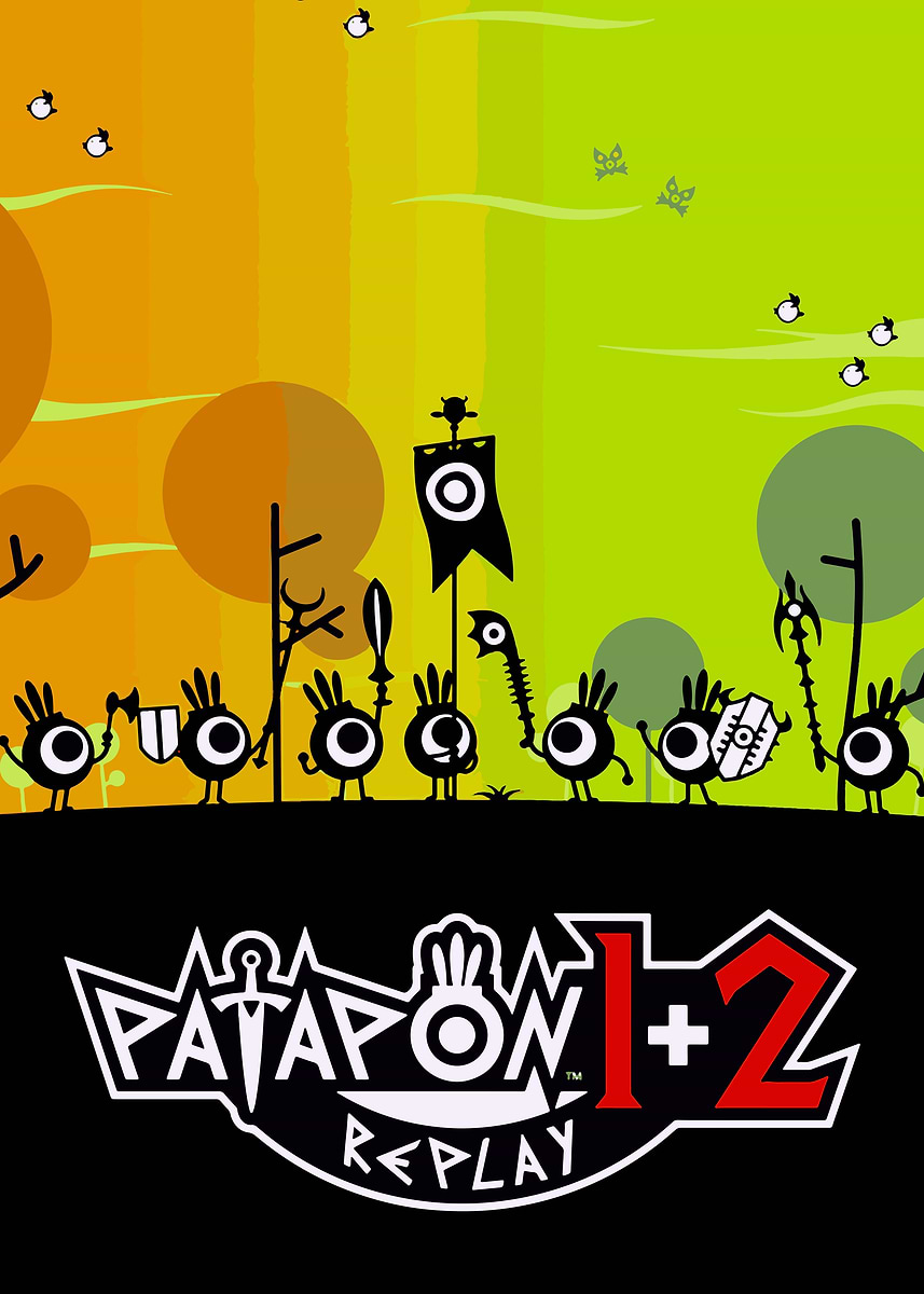 'Patapon 1+2 Replay Game Cover Art' Poster, picture, metal print, paint ...