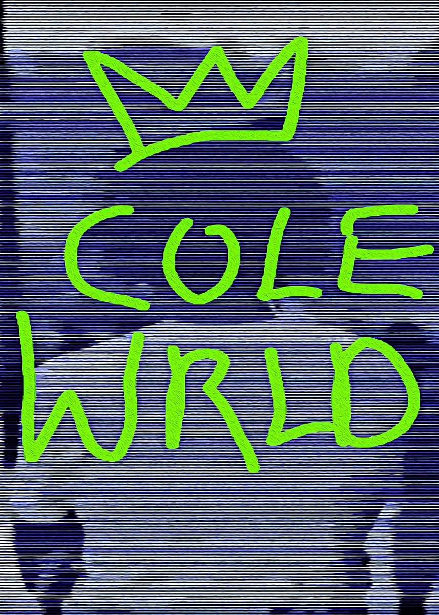 'Cole World Crown' Poster, picture, metal print, paint by Francesco ...