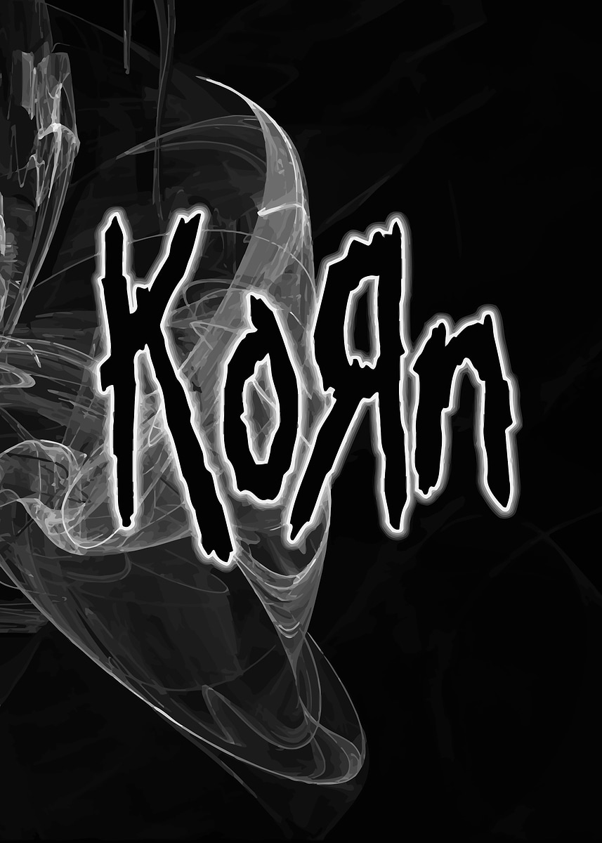 'Korn Band Logo' Poster, picture, metal print, paint by Chole | Displate