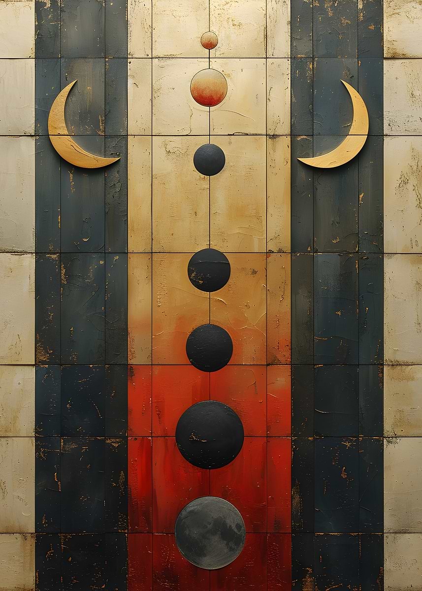 'Celestial Alignment Art' Poster, picture, metal print, paint by Éclips ...