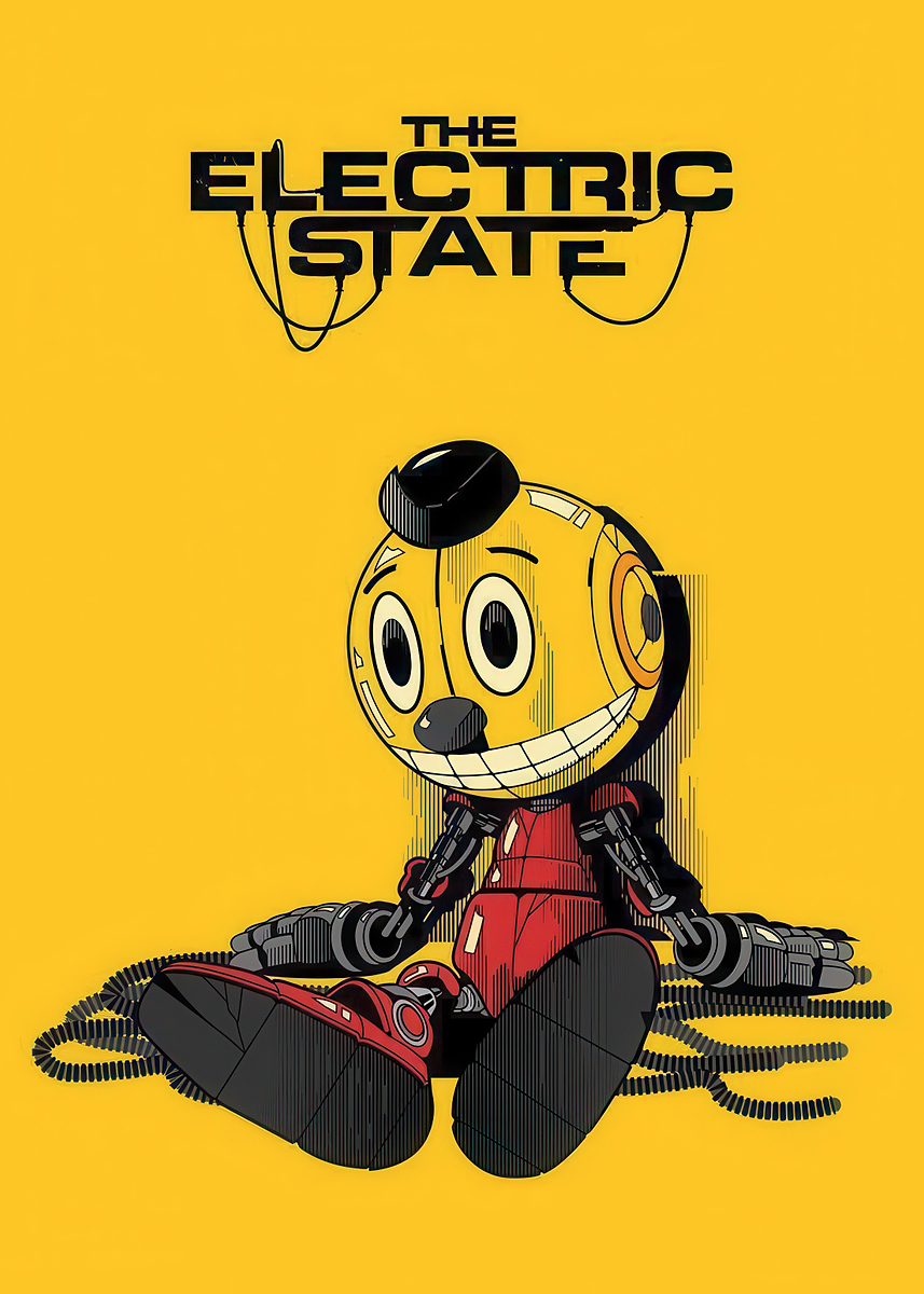 'The Electric State Robot Illustration' Poster, picture, metal print ...
