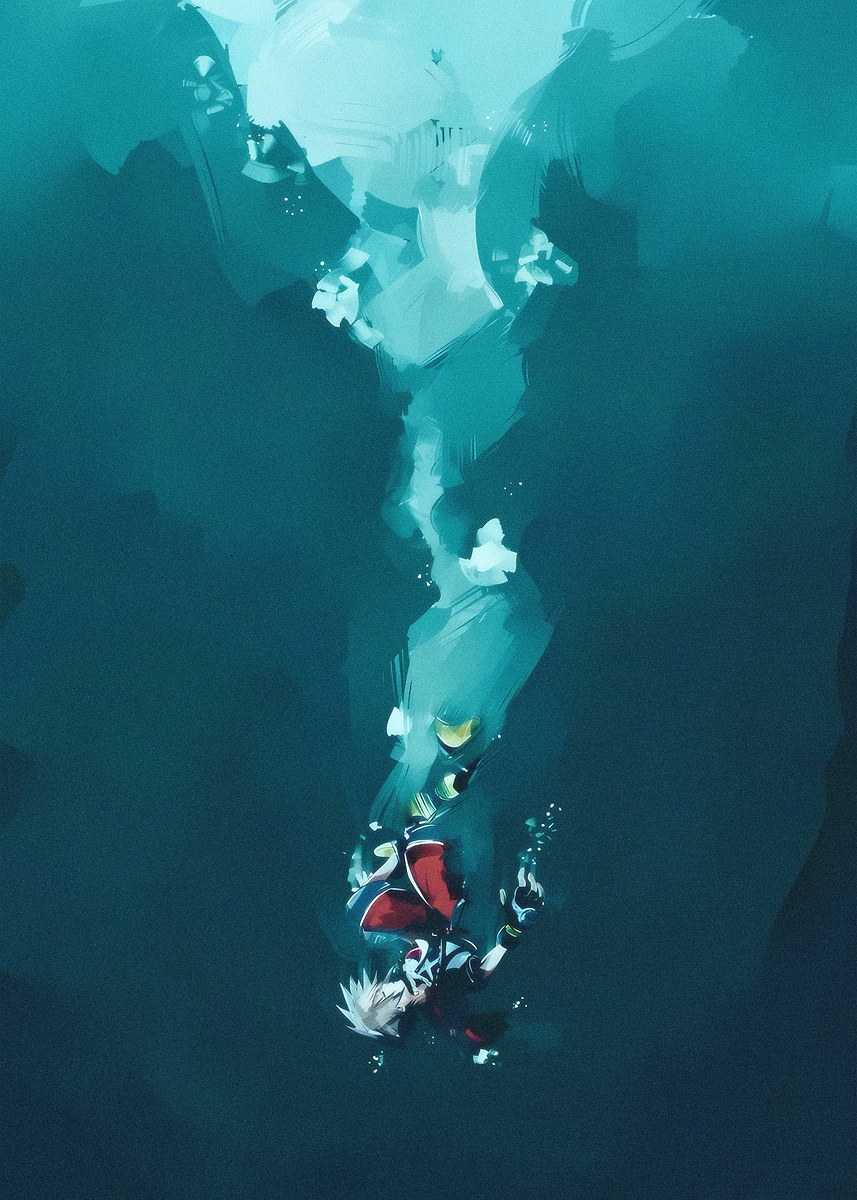 'Kingdom Hearts Sora' Poster, picture, metal print, paint by Hendriza ...