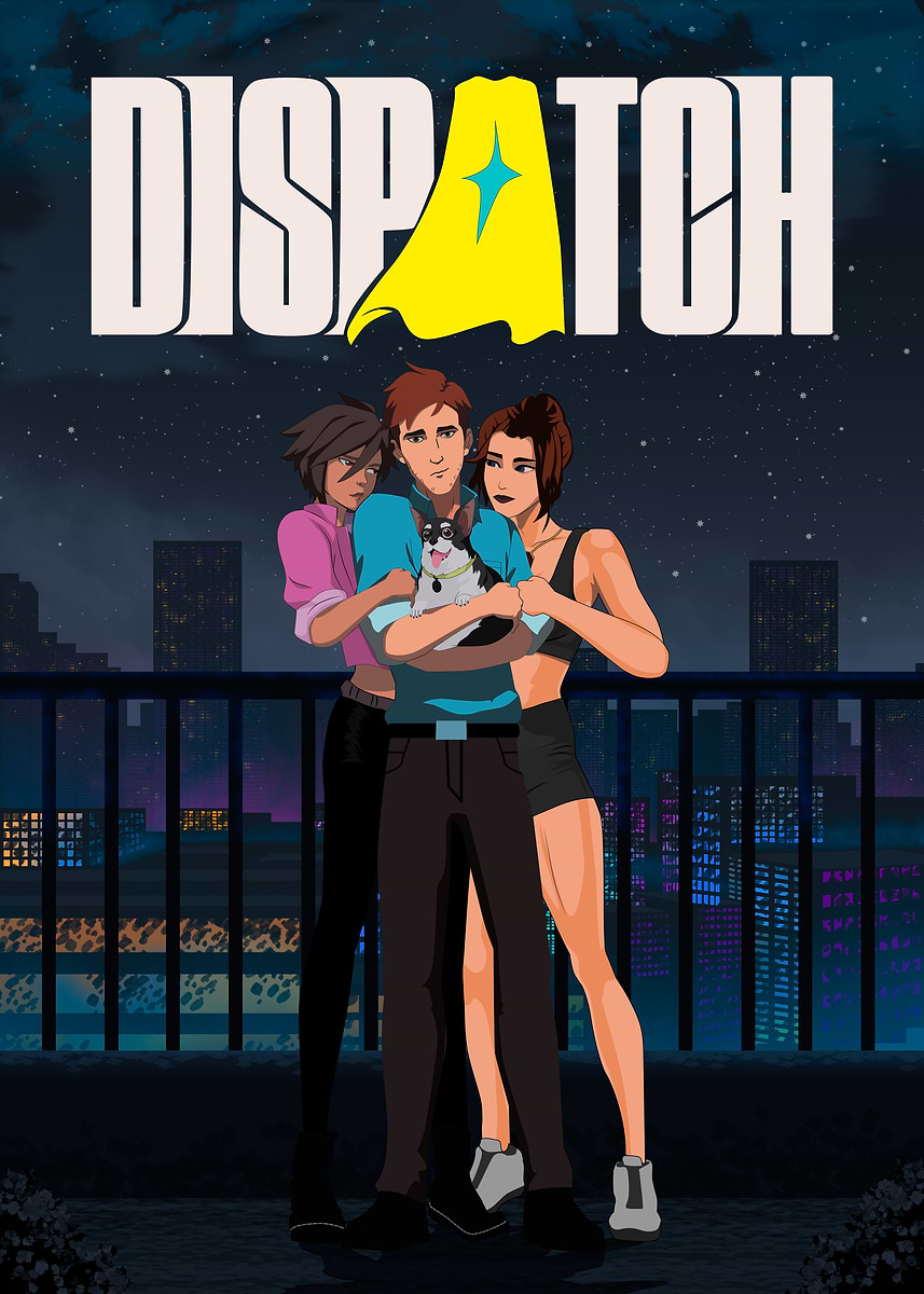 'Dispatch Animated Character Group ' Poster, picture, metal print ...