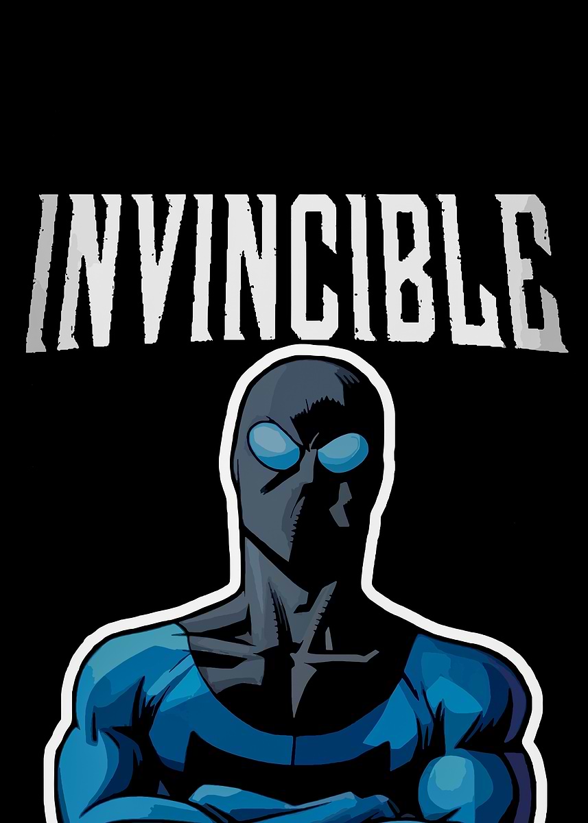 'Invincible Comic Character' Poster, picture, metal print, paint by gho ...
