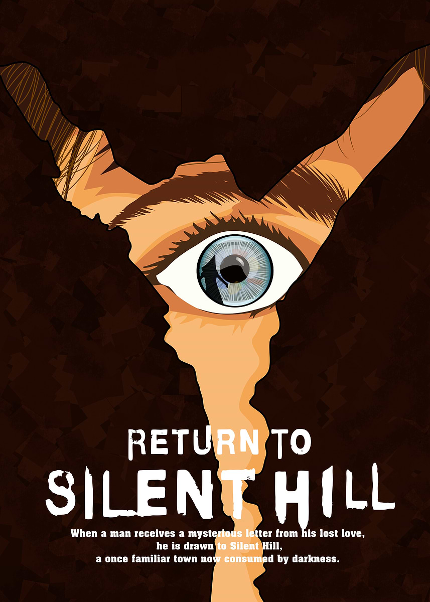 'Return to Silent Hill Poster' Poster, picture, metal print, paint by geeks holic | Displate