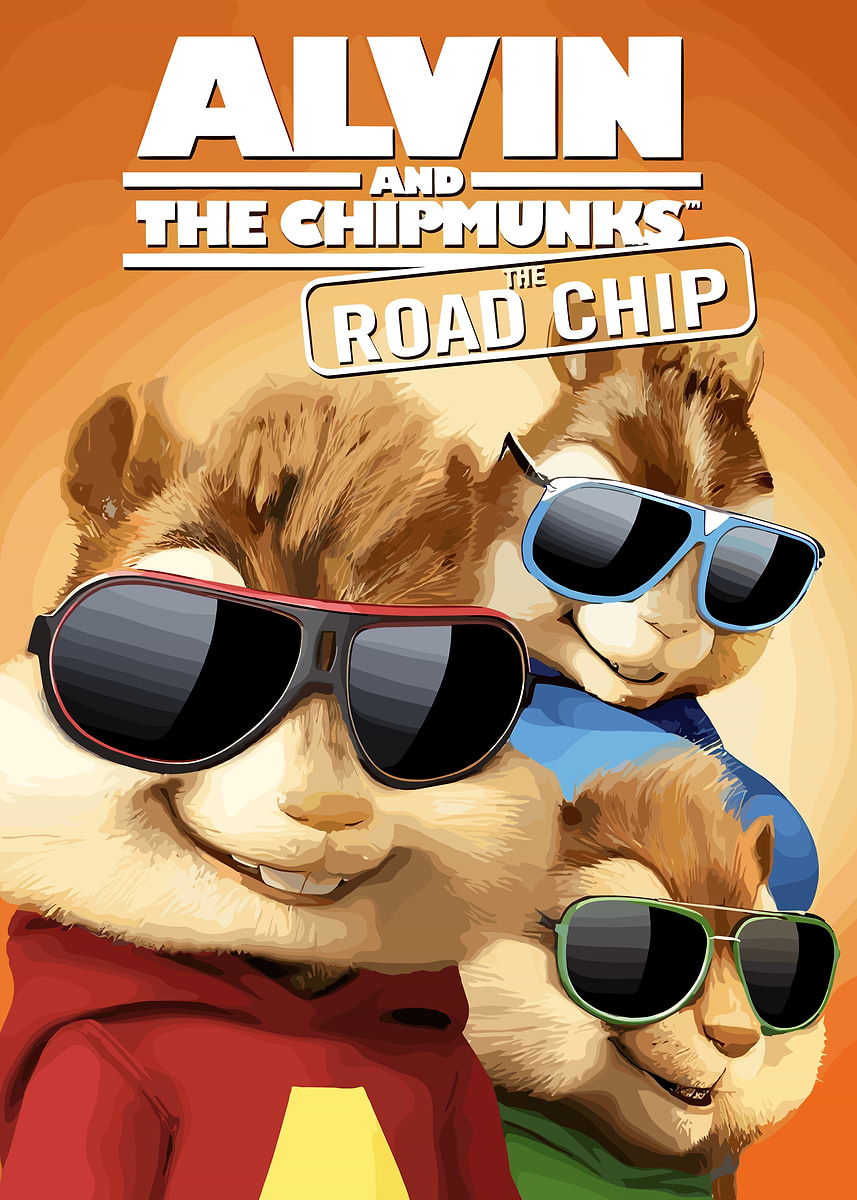 'Alvin and the Chipmunks: The Road Chip' Poster, picture, metal print ...