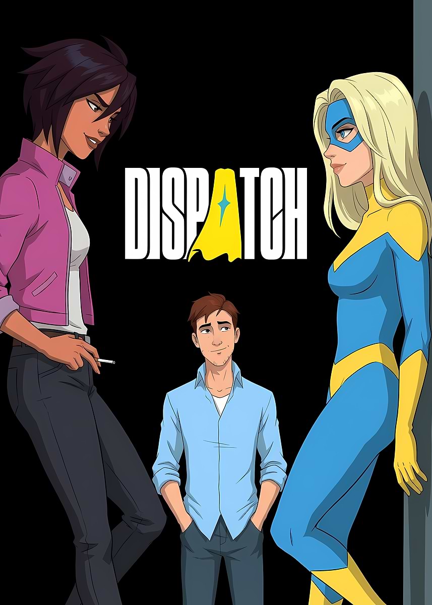 'Dispatch Comic Cover' Poster, picture, metal print, paint by ...