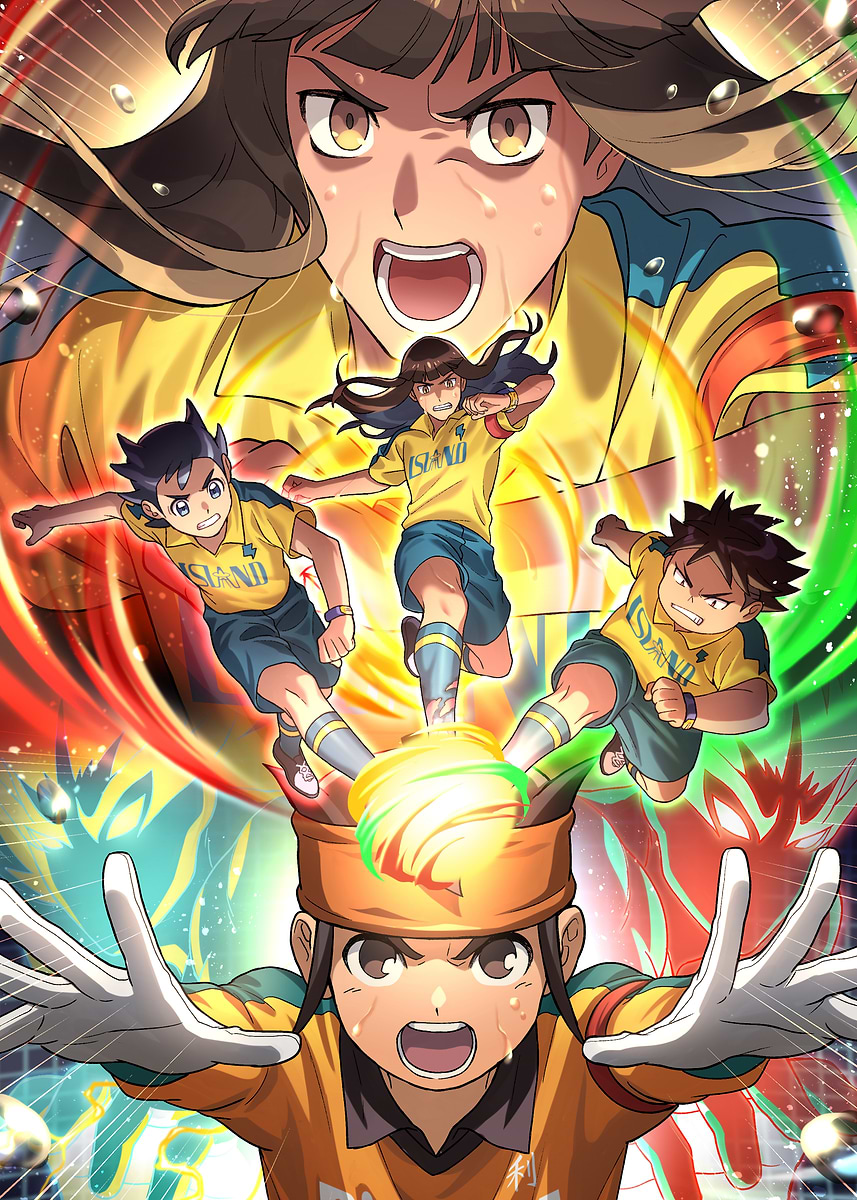 'Inazuma Eleven' Poster, picture, metal print, paint by permana arc ...