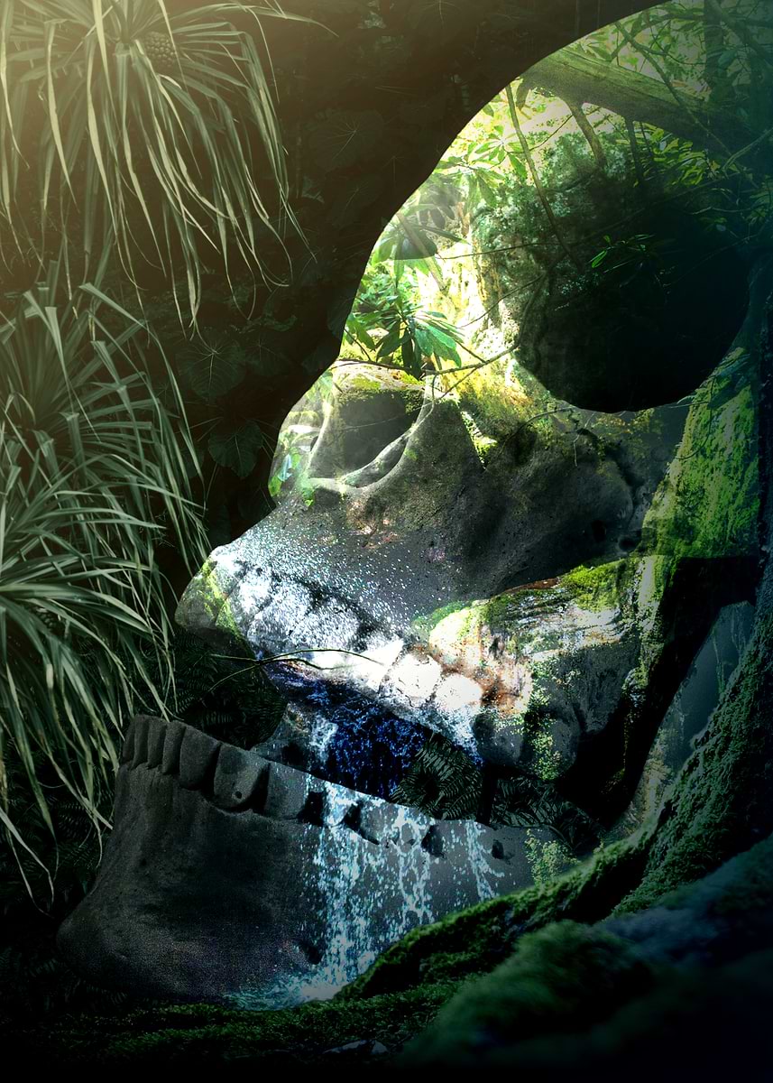 'Skull Island - Hidden Island Beyond The Veil Of Time' Poster, picture ...