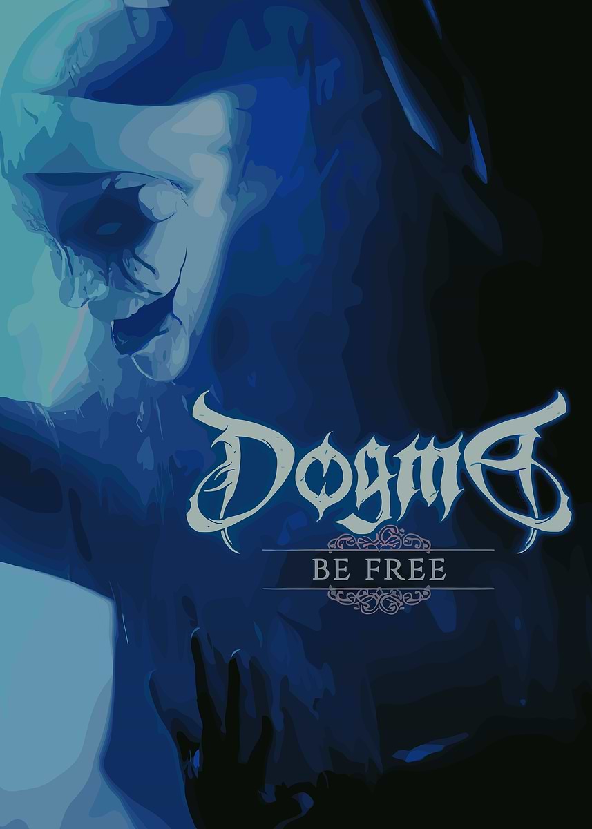 'Dogma: Be Free' Poster, picture, metal print, paint by Army Clown ...
