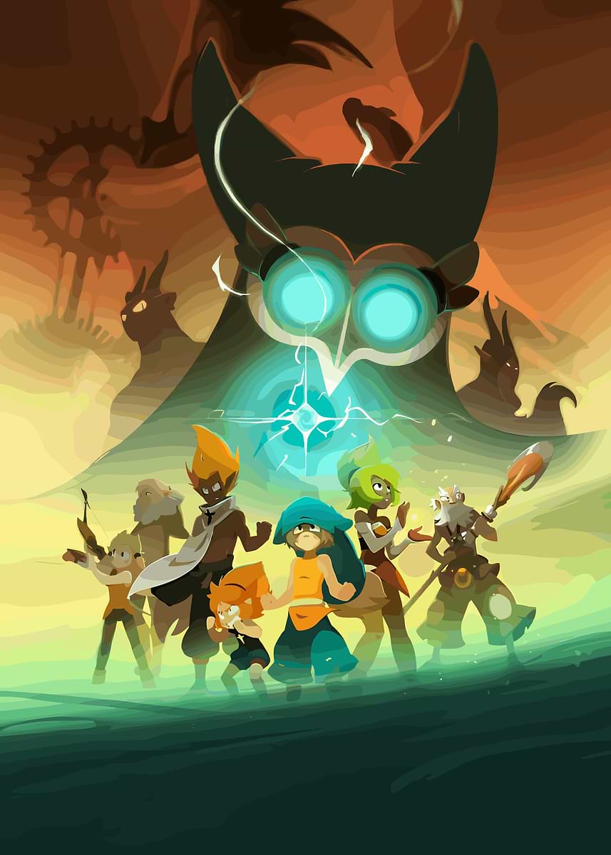 'Wakfu: The Animated Series Poster' Poster, picture, metal print, paint ...