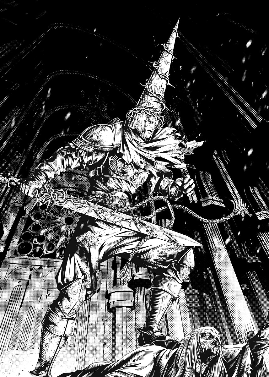 'Blasphemous: The Penitent One' Poster, picture, metal print, paint by ...