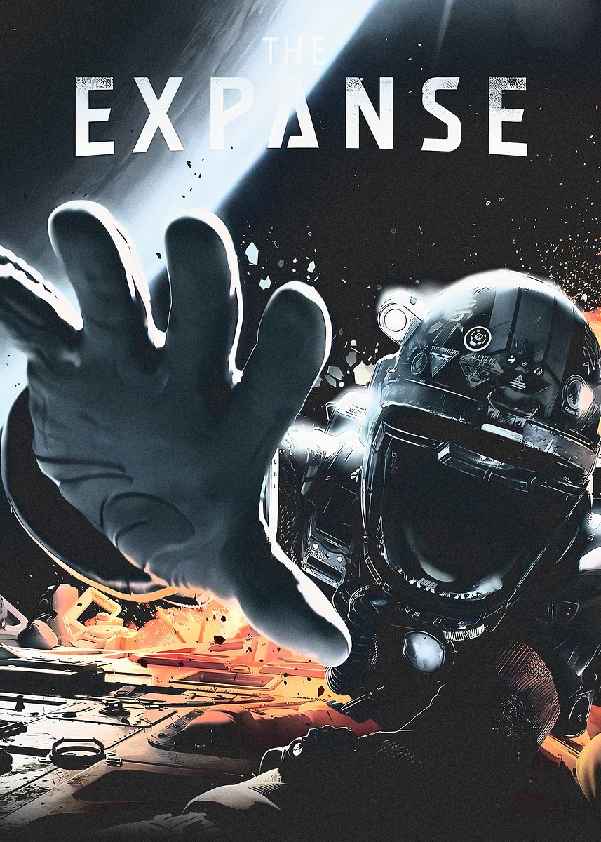 'The Expanse' Poster, picture, metal print, paint by Gonza Drigo | Displate