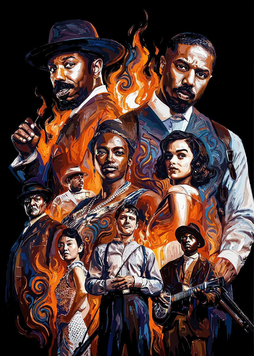 'Sinners Movie painting' Poster, picture, metal print, paint by Papa ...