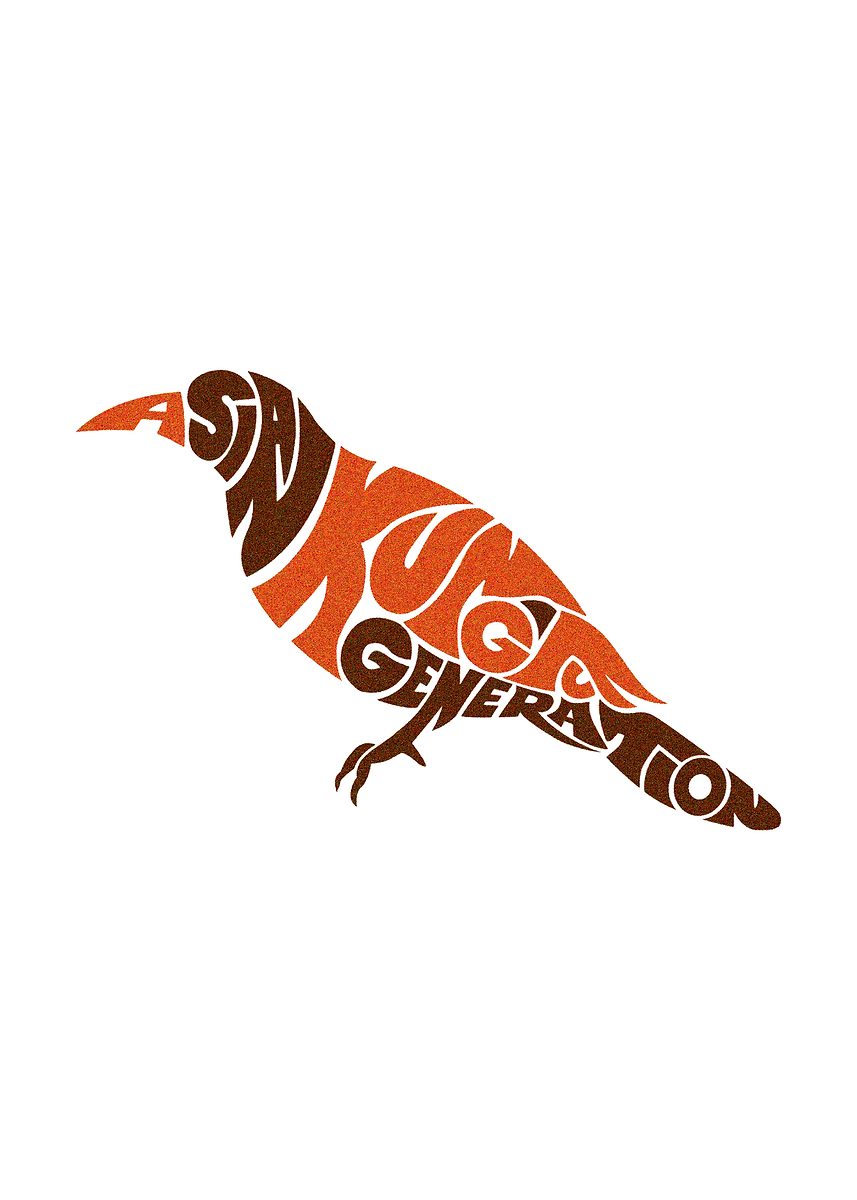 'Generation Bird Typography' Poster, picture, metal print, paint by ...
