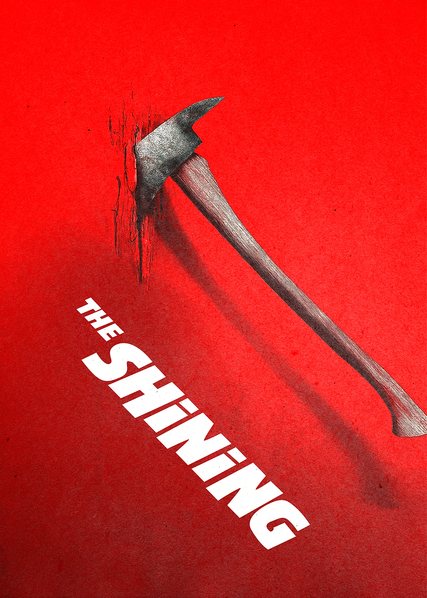 'The Shining Movie Poster' Poster, picture, metal print, paint by ...