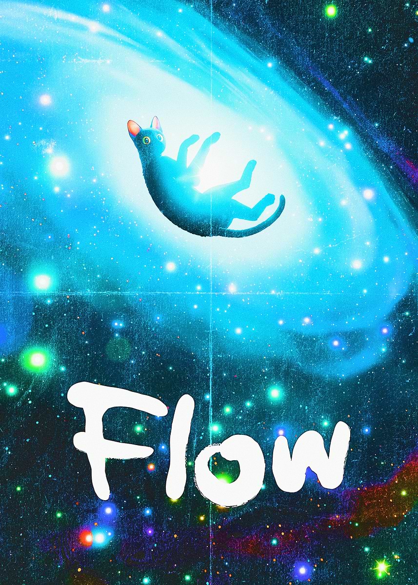 'Flow' Poster, picture, metal print, paint by Gonza Drigo | Displate