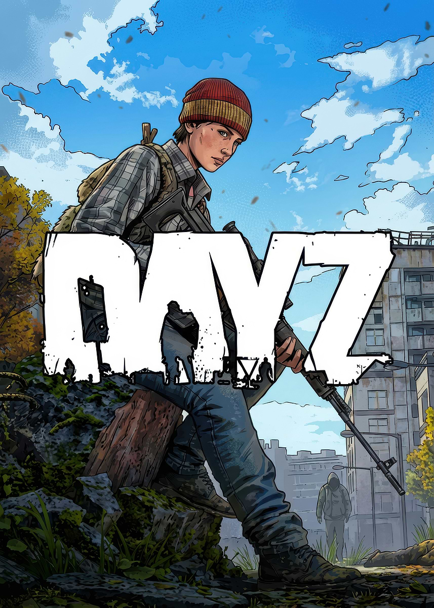 'DayZ Game Cover Art' Poster, picture, metal print, paint by FrameCraft ...