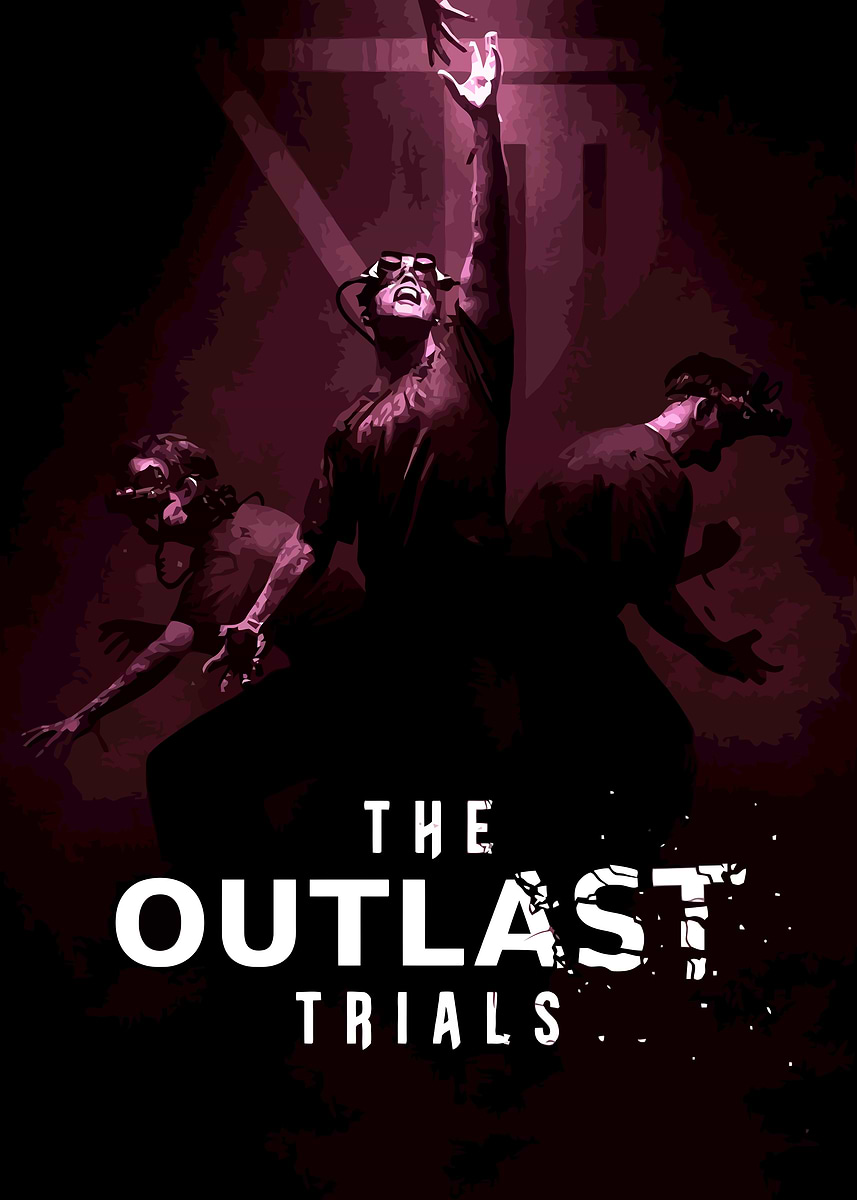 'The Outlast Trials Game Poster Art' Poster, picture, metal print ...