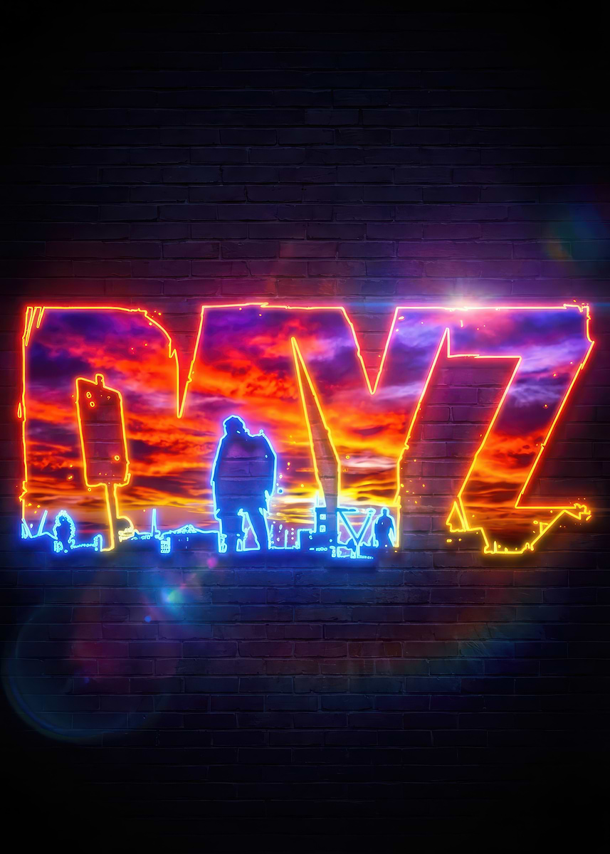'Dayz Game Poster' Poster, picture, metal print, paint by Bowie Martyr ...