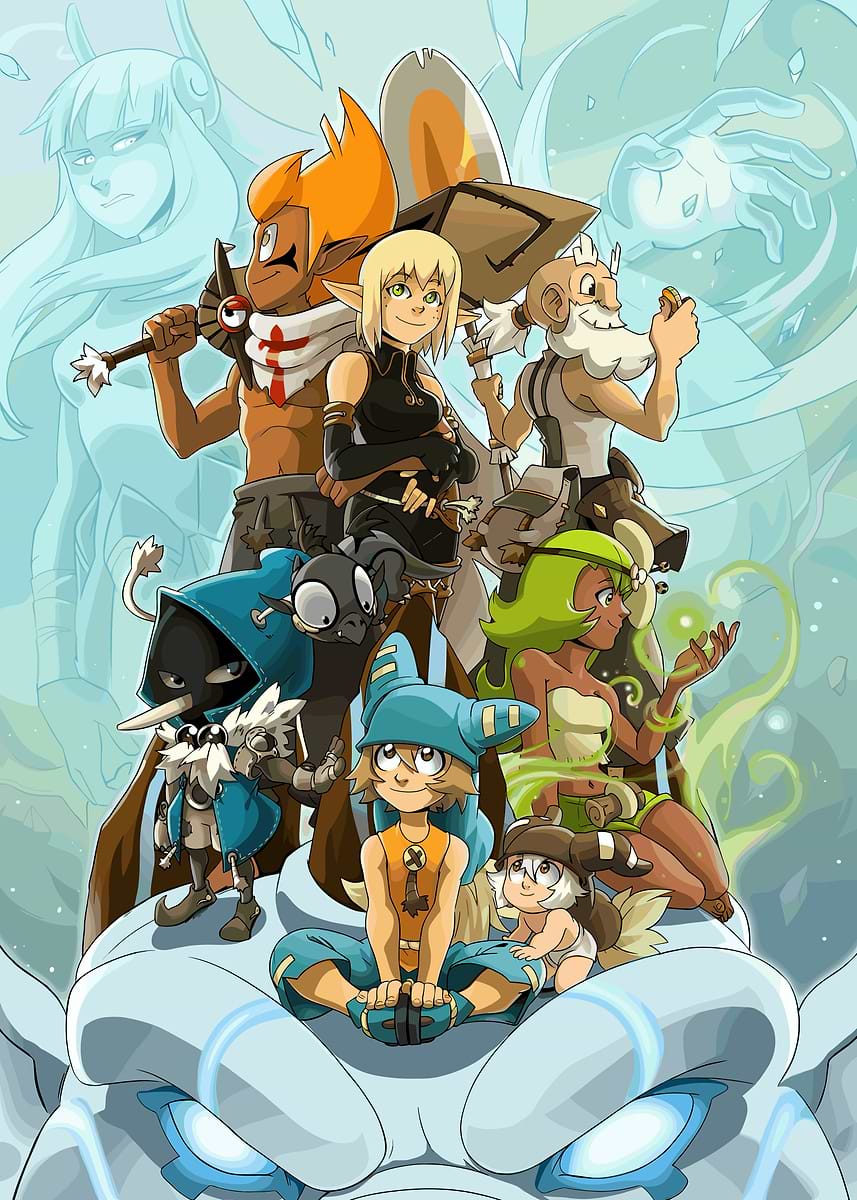 'Wakfu: The Animated Series Characters' Poster, picture, metal print ...