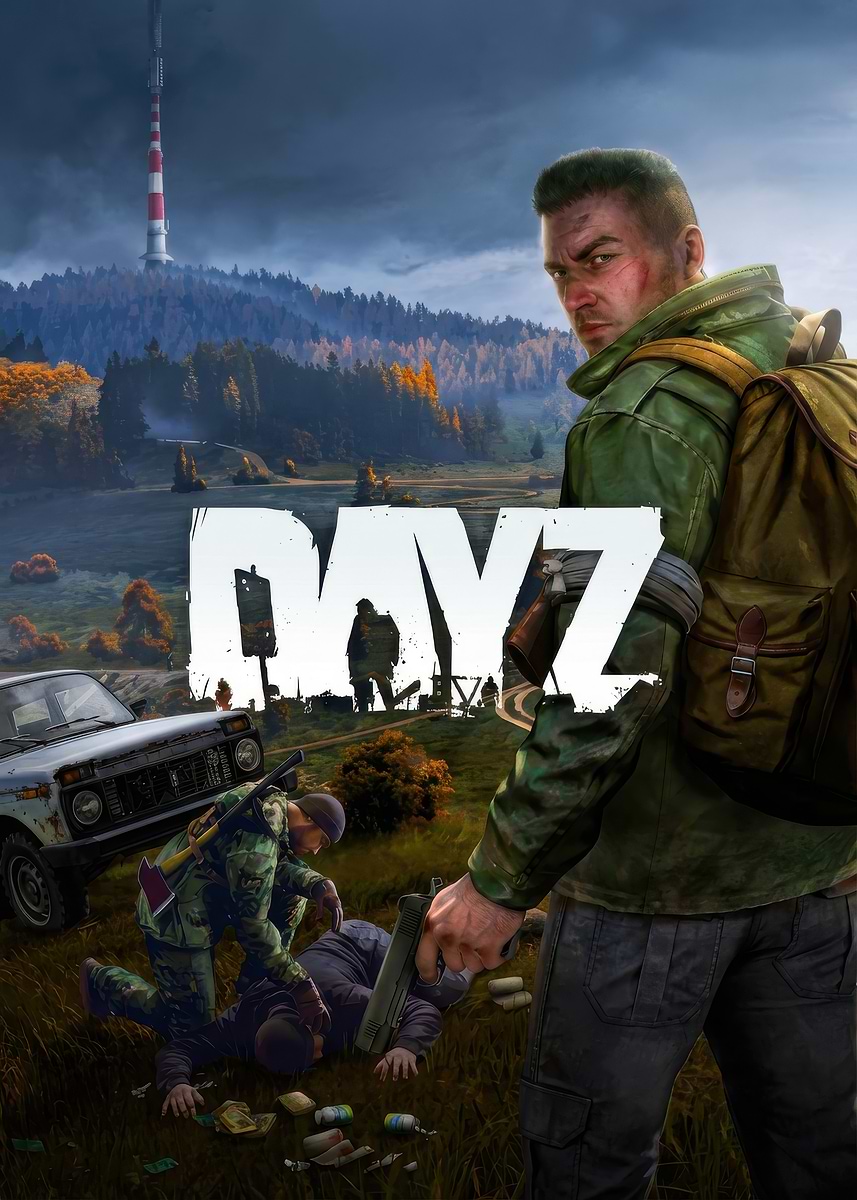 'DayZ Game Cover Art' Poster, picture, metal print, paint by FrameCraft ...