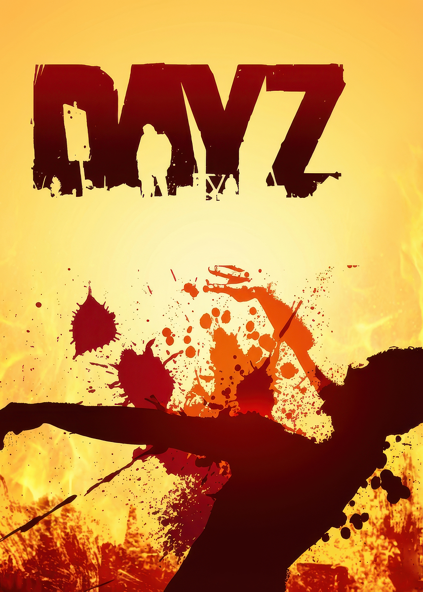 'DayZ Game Poster Art' Poster, picture, metal print, paint by ...