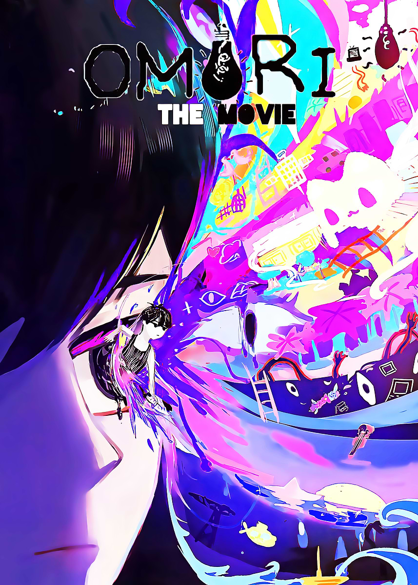 'Omori The Movie Fan Poster' Poster, picture, metal print, paint by ...