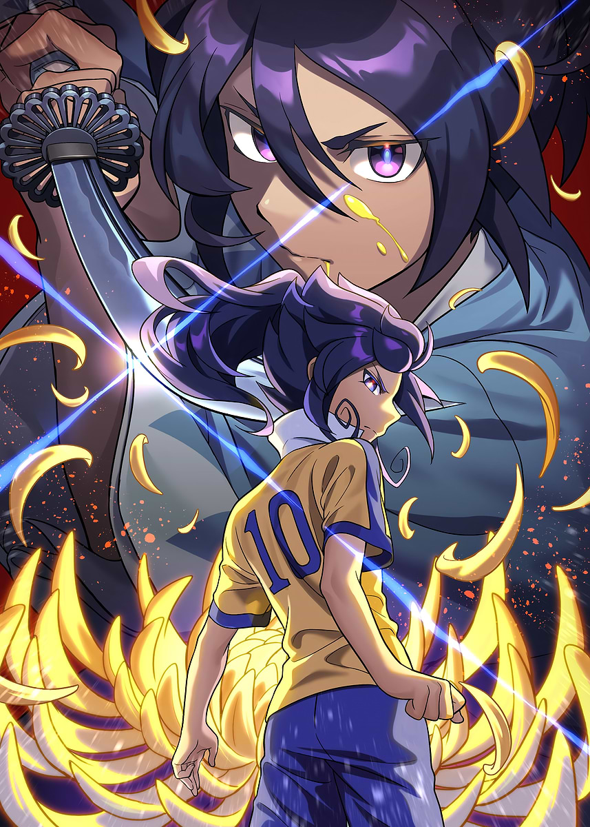 'inazuma eleven ' Poster, picture, metal print, paint by permana arc ...