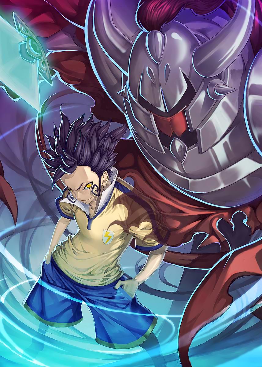 'inazuma eleven' Poster, picture, metal print, paint by permana arc ...