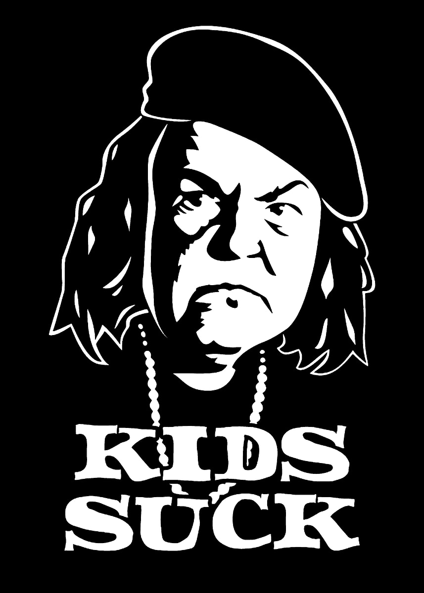 'Bill Murray 'Kids Suck' Graphic' Poster, picture, metal print, paint ...
